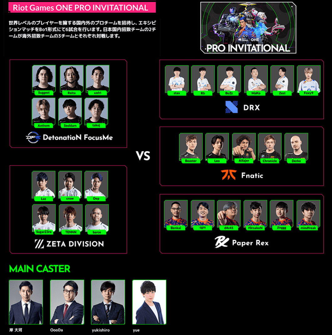 Riot Games ONE【2022年12月23日、24日】 | eSports World（eスポーツワールド）